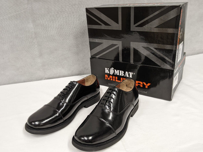 Parade Shoes Black Leather RAF Air Cadet British Male | Army Surplus ...
