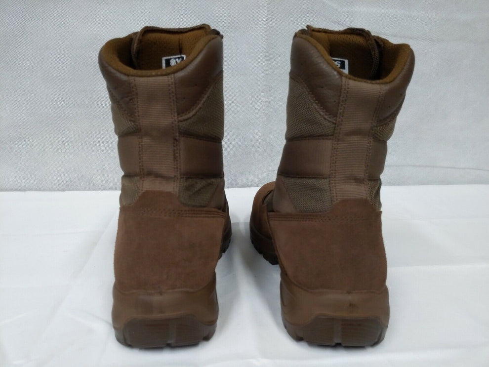 YDS Brown Falcon Desert Combat Patrol Military Safety Boots UK | Army ...