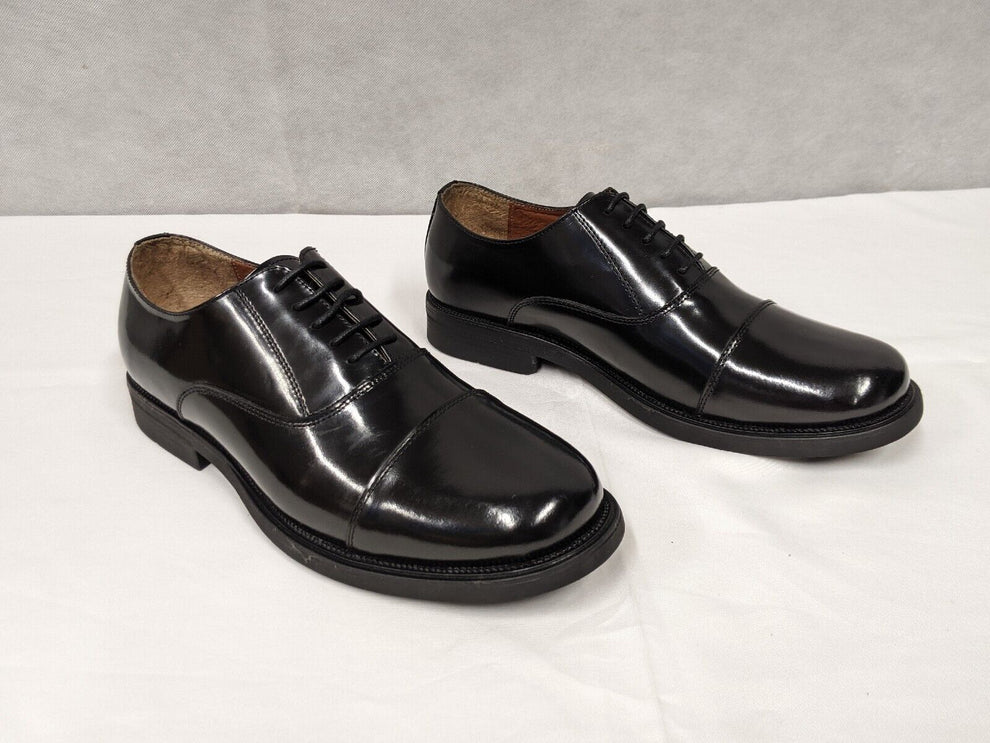 Parade Shoes Black Leather RAF Air Cadet British Male | Army Surplus ...