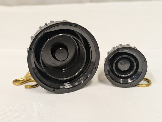 20L Black Osprey Plastic Jerry Can Water Container Caps Spare Parts ...
