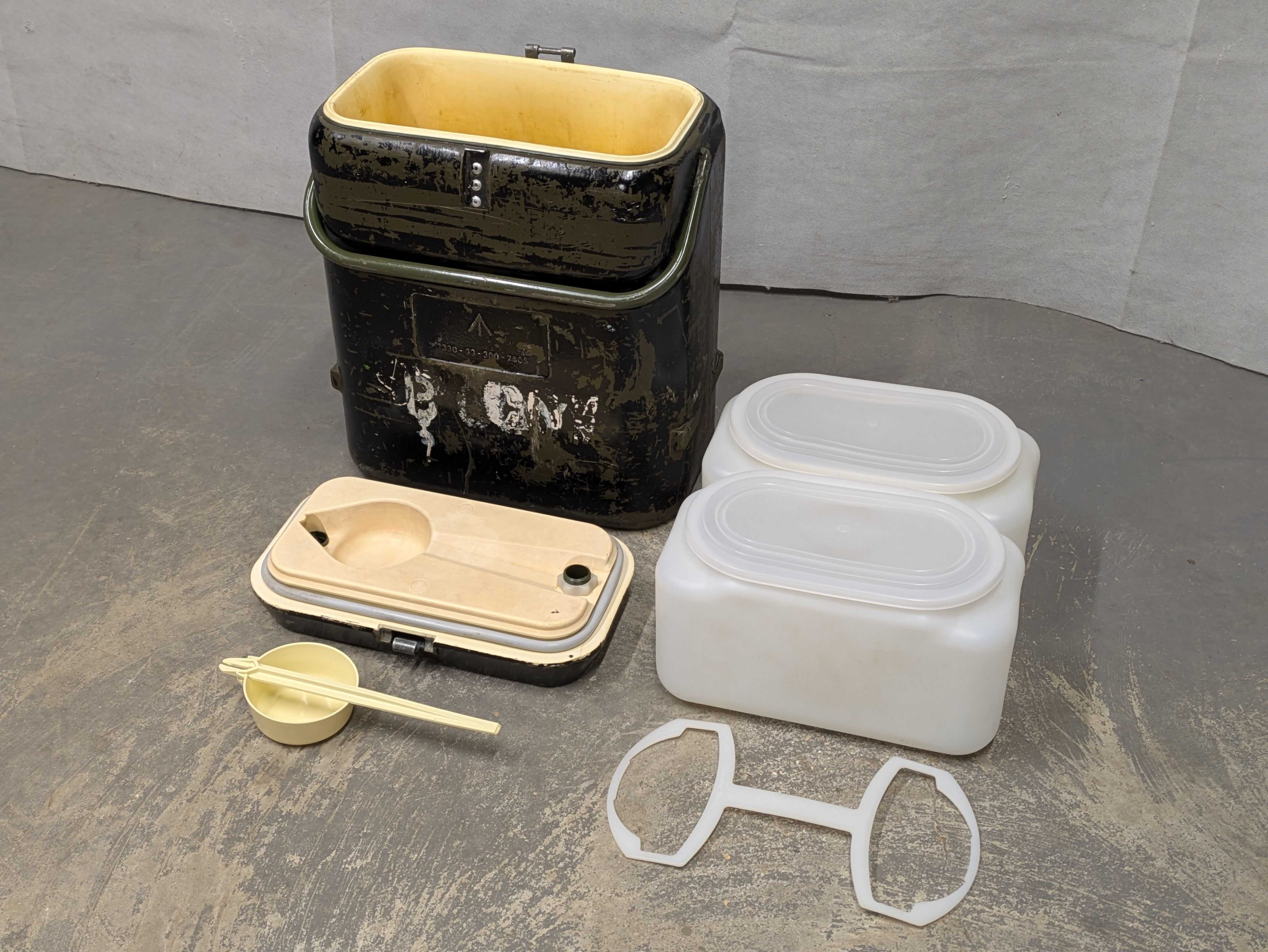 Army Norwegian Food Container 18L Insulated Hot Cold Food Drink Box ...