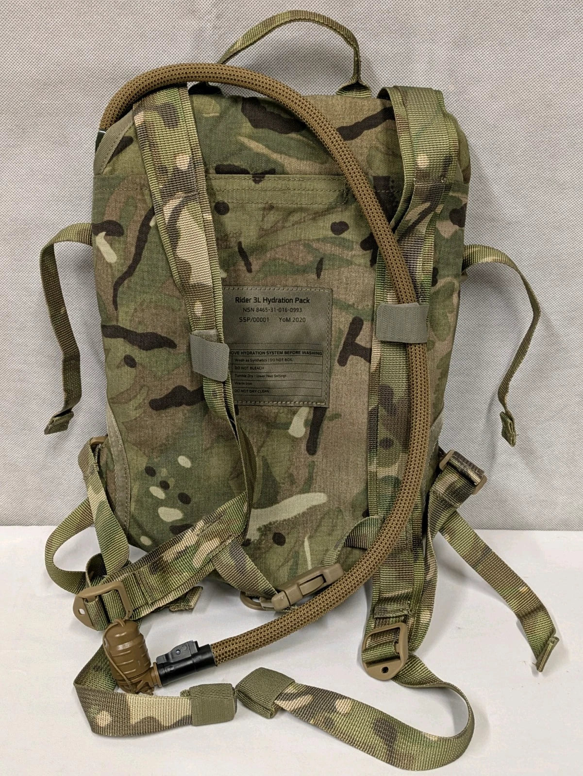 MTP Virtus 3L Hydration System Rider Water Carrier Pack Camelbak DPM ...