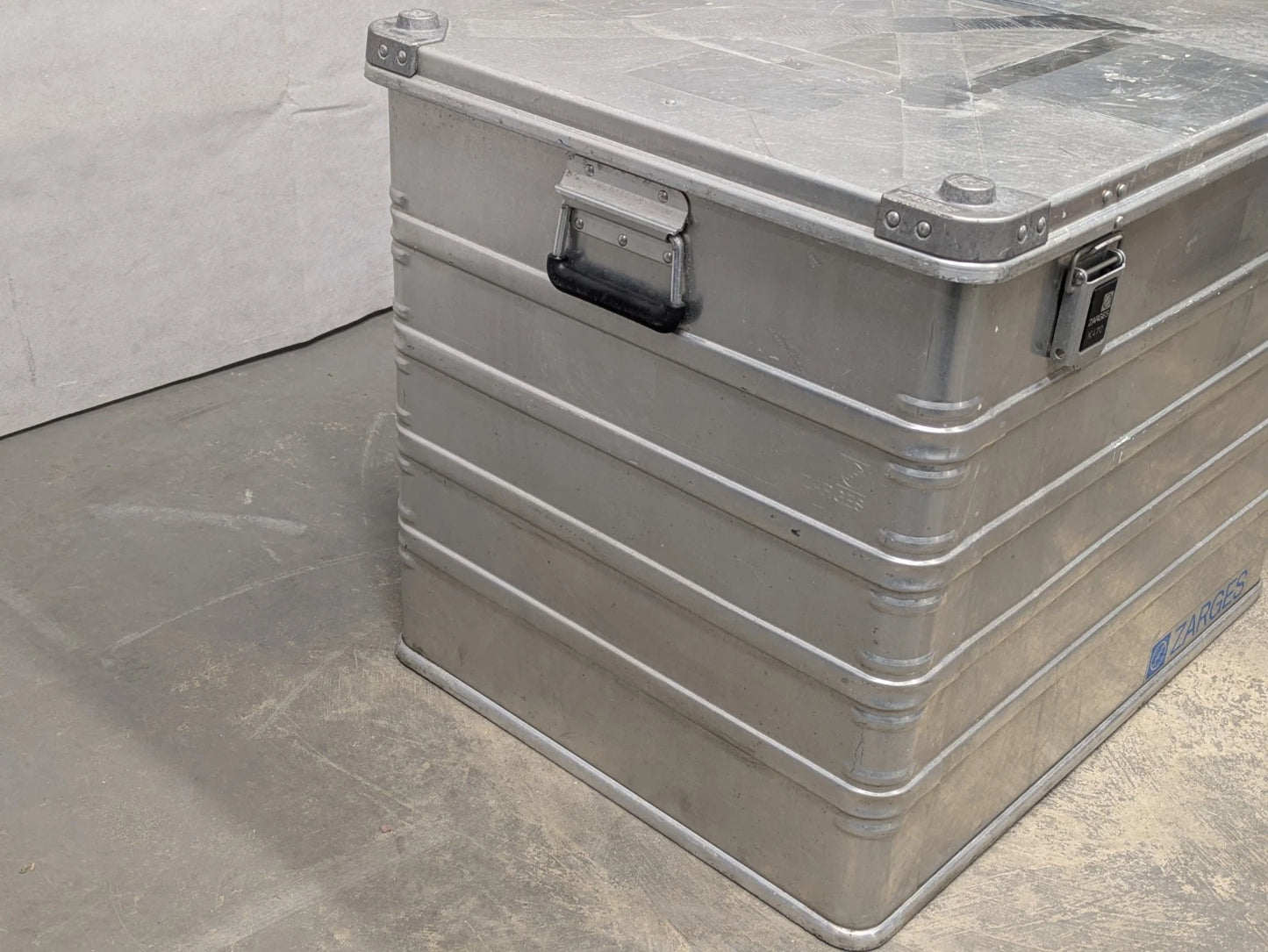 Zarges Aluminium Transport Protective Flight Storage Case Box Army ...
