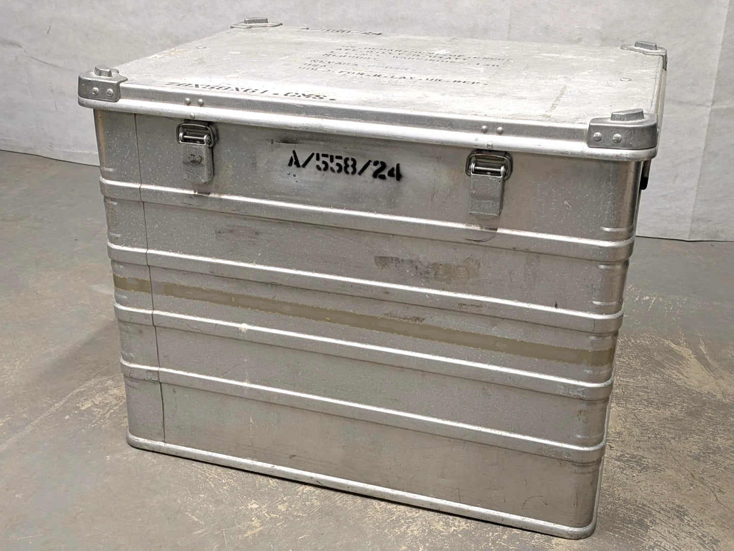 Zarges Aluminium Transport Protective Flight Storage Case Box Army ...