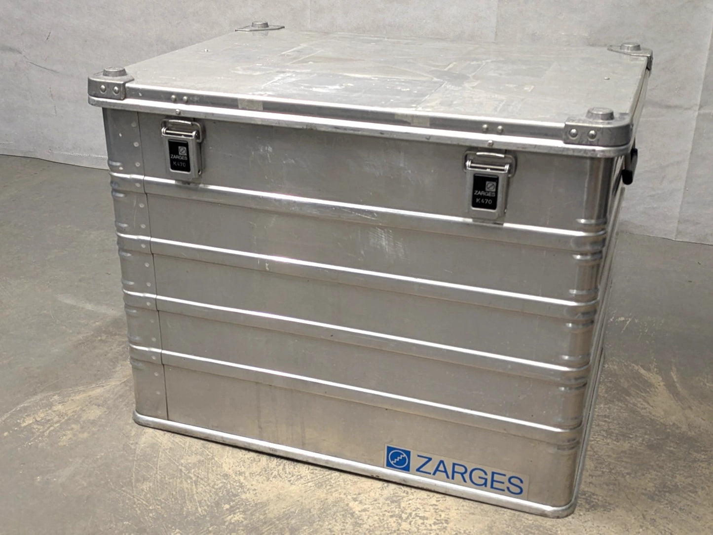 Zarges Aluminium Transport Protective Flight Storage Case Box Army ...