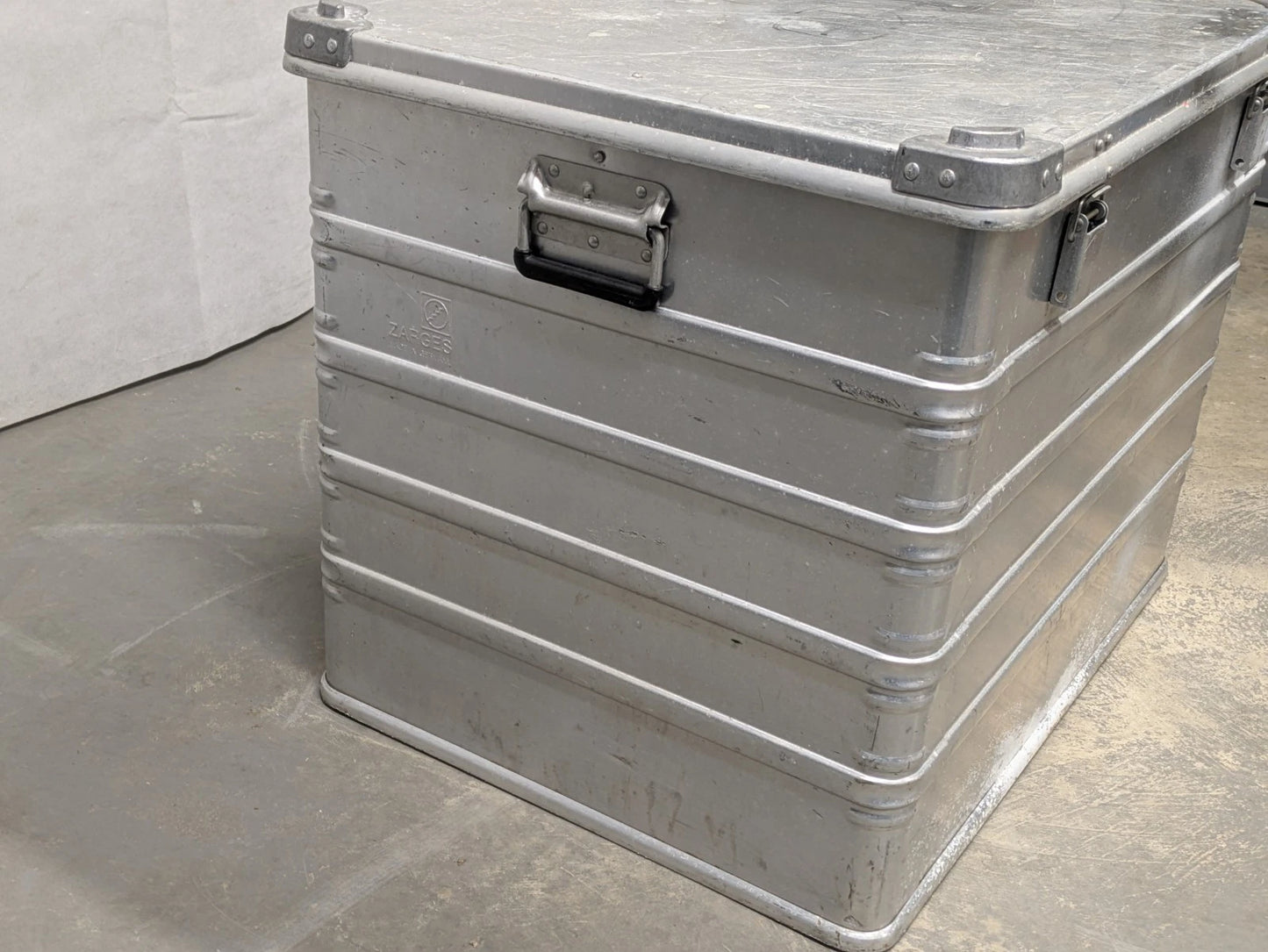 Zarges Aluminium Transport Protective Flight Storage Case Box Army ...